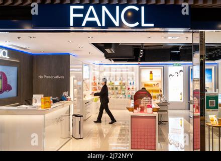 Japanese cosmetics and dietary supplements company FANCL store in Hong ...