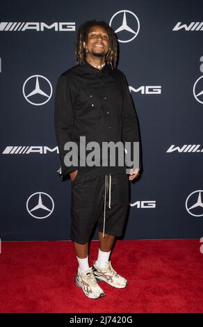 Nasir Dean attends Mercedes-AMG WILL.I.AMG Event at the Mercedes-AMG ...