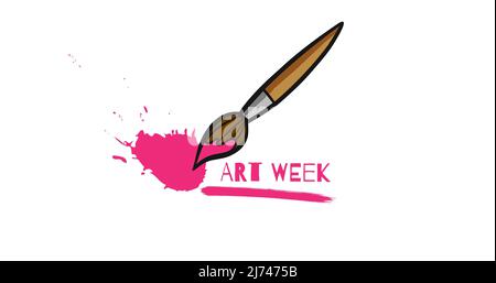 Pink watercolor shape background for text or logo, Hand drawn abstract ...