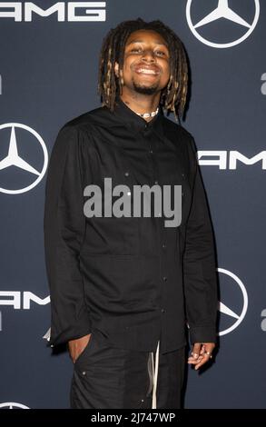 MIAMI, FLORIDA - MAY 05: Prince Nasir Dean attends the WILL.I.AMG Event ...