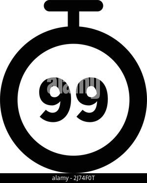 chronometer timer isolated icon Stock Vector Image & Art - Alamy