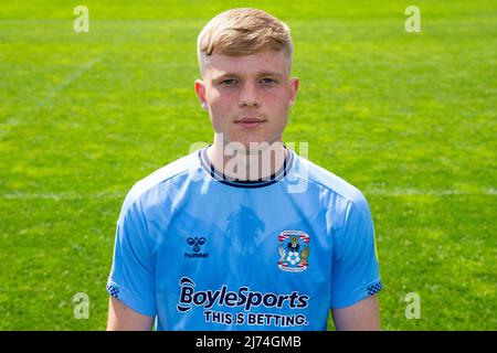 Coventry City's Jay McGrath during a Coventry City photocall held at ...