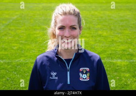 Coventry City sport psychologist Lisa O'Halloran during a Coventry City ...