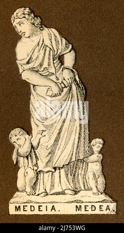 Jason and Medea or Medeia, Greek mythology Stock Photo - Alamy