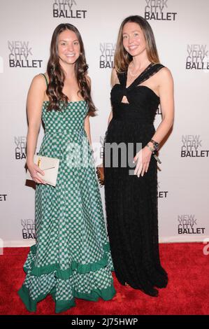 Katy Galli and Helen Scott Ching attend the New York City Ballet 2022 ...