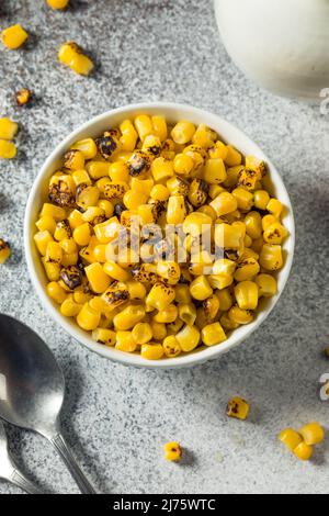Homemade Roasted Sweet Corn Kernals in a Bowl Stock Photo - Alamy