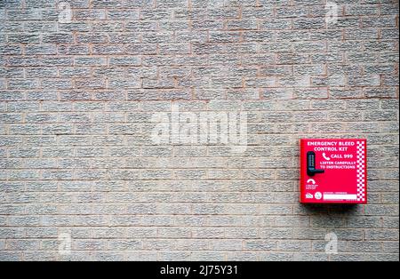 Emergency bleed control kits installed at eight city locations. Eyres ...