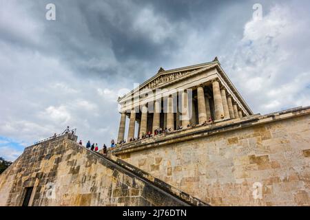 The hall of fame Valhalla near Regensburg in Germany Stock Photo - Alamy