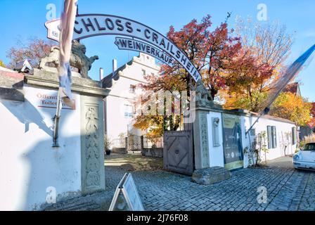 Crailsheim Castle, house facade, facade, architectural monument ...