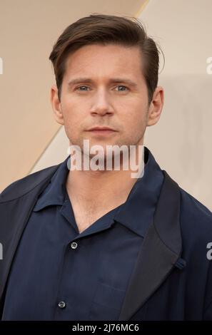 Actor Allen Leech attends the premiere of "Downton Abbey: A New Era" at ...