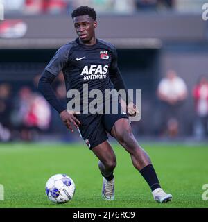 ALMERE, NETHERLANDS - MAY 6: Ernest Poku of Jong AZ during the Dutch ...