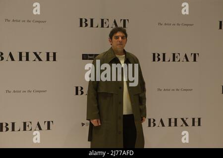 French actor DAMIEN BONNARD at the premiere of the short, silent black ...