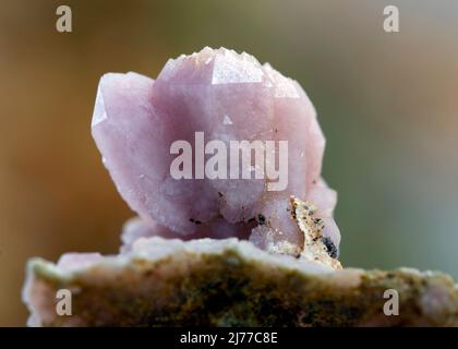 pink quartz mineral specimen stone rock geology gem crystal Stock Photo ...