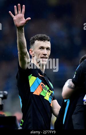 Ivan Perisic of FC Internazionale celebrates after scoring first goal ...