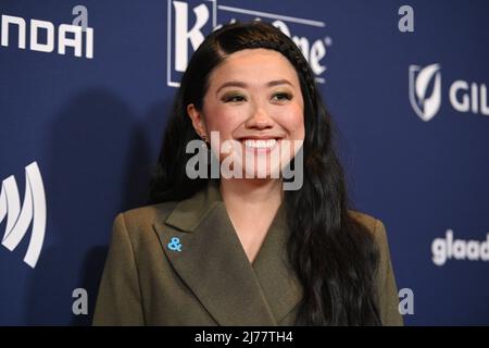 Sherry Cola attending the New York Premiere of "Little Brother" at The ...