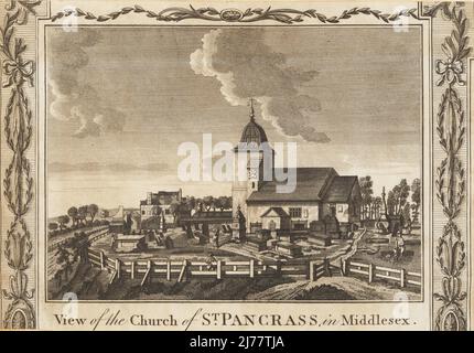 An old engraving of Paternoster Row, City of London, England, UK in ...