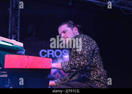 Stu Mindeman during the concert of Dave Weckl – Tom Kennedy Project at ...