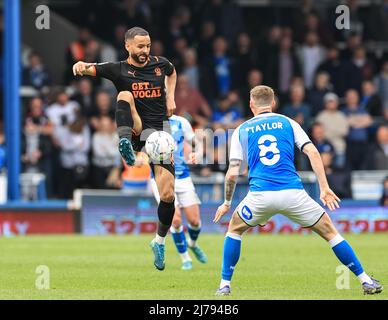 Kevin Stewart #6 of Blackpool in action during the game Stock Photo - Alamy