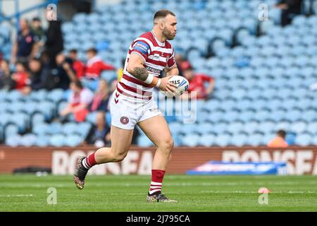 Kaide Ellis #15 of Wigan Warriors during the game in London, United ...