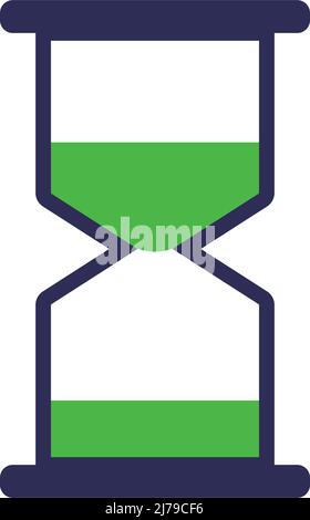 sandglass silhouette icon Stock Vector Image & Art - Alamy