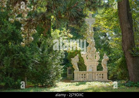 Wien, Schubertpark, ehemaliger Währinger Friedhof, Begräbnisstätte von ...