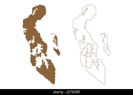 Camorta, Nancowry and Trinket Island (Republic of India, Nicobar ...