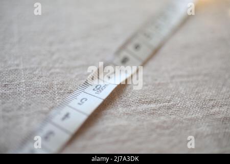 60 Inch, 150 cm, tape measure/measuring tape in a home Stock Photo - Alamy