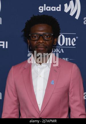 Justin Hillian attends 33rd Annual GLAAD Media Awards at New York ...