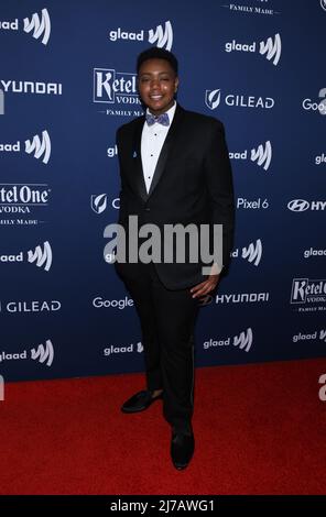 Ashton Mota attends 33rd Annual GLAAD Media Awards at New York Hilton ...