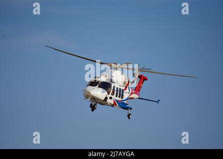 TAI T625 Gökbey helicopter Istanbul Turkey 09 24 2021 in flight at ...