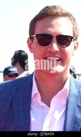 Peter Weber attends the world premiere of "Mean Girls" at AMC Lincoln ...