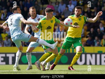 Norwich City's Sam Byram scores but the goal is ruled by VAR for ...