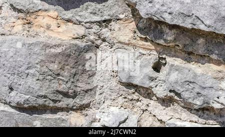 Texture pattern of Tulum ruins Mayan site temple pyramids Mexico Stock ...