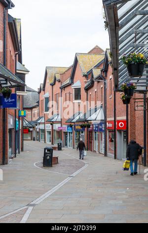 UK Barrow-In-Furness, Portland Walk, New Look Store, Northern Town ...