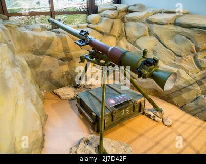 Tula, Russia - January 04, 2021: Three-barrel special pistol TKB-506 ...