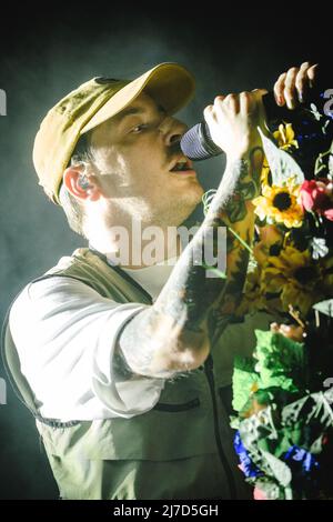 Bern, Switzerland. 07th, May 2022. The German rapper Casper performs a ...