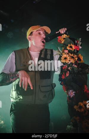Bern, Switzerland. 07th, May 2022. The German rapper Casper performs a ...
