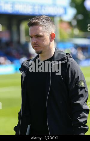 Manchester United manager Marc Skinner during the World Sevens Football ...