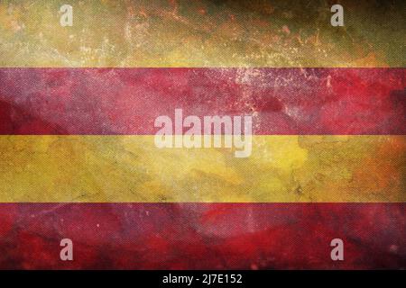 Top view of flag Heemstede, Netherlands. Dutch patriot and travel ...