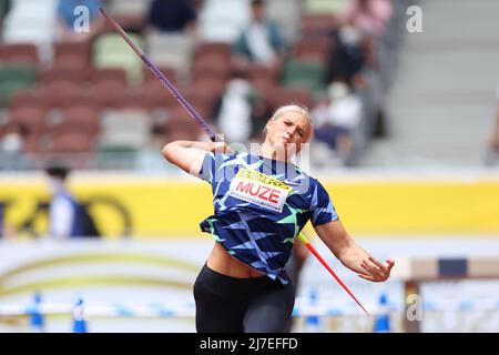 Lina Muze (LAT), MAY 8, 2022 - Athletics : World Athletics Continental ...