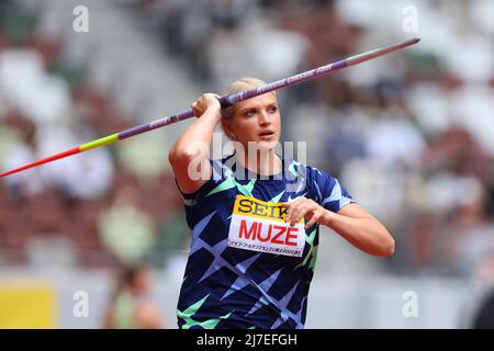 Lina Muze (LAT), MAY 8, 2022 - Athletics : World Athletics Continental ...