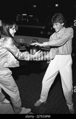 Danielle Brisebois and Rad Daly Circa 1980's Credit: Ralph Dominguez ...