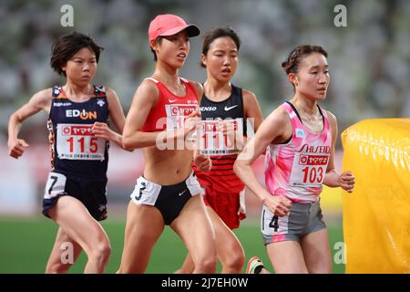 (L-R) Kaede Hagitani, Ririka Hironaka, Mikuni Yada, Rino Goshima, MAY 7 ...