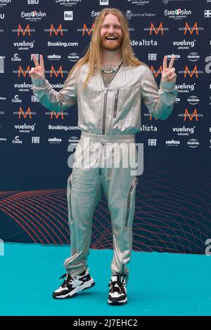 Sam Ryder Eurovision Song Contest singer in concert at Hatfield House ...