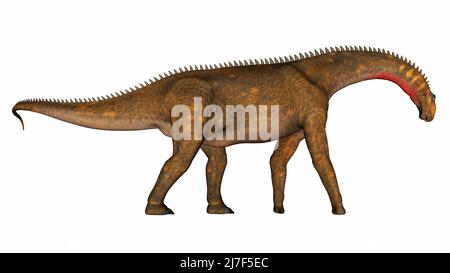 Mierasaurus dinosaur - 3D render Stock Photo - Alamy