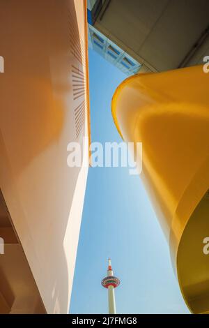 Kyoto Radio Tower, Kyoto, Japan Stock Photo - Alamy