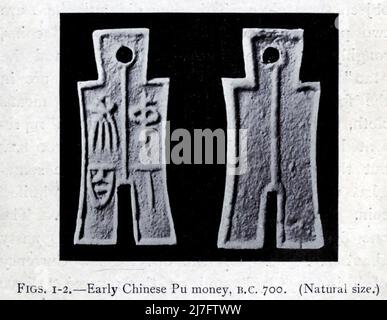 Chinese money, old and new with antique abacus Stock Photo - Alamy