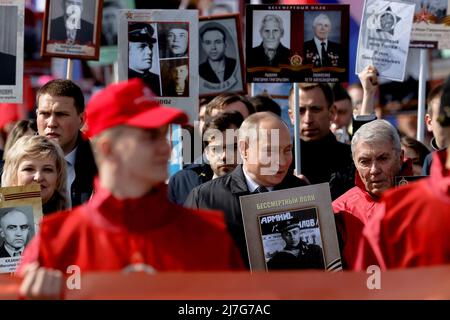 VLADIMIR SPIRIDONOVICH PUTIN, father of Vladimir Putin Stock Photo - Alamy