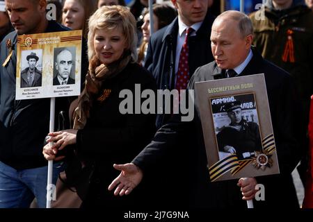 VLADIMIR SPIRIDONOVICH PUTIN, father of Vladimir Putin Stock Photo - Alamy
