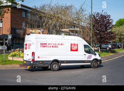 Argos fast track delivery van vehicle Harrogate North Yorkshire England ...